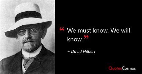 David Hilbert Famous Quotes Mathematics Quotes BrainyQuote