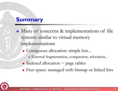 Ppt Operating Systems Cmpsci 377 Lecture 16 File Systems Ii Powerpoint Presentation Id4543069