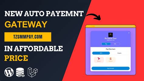 New Auto Payment Gateway In Low Price Payment Gateway Add In Your Website Tzsmmpay Youtube