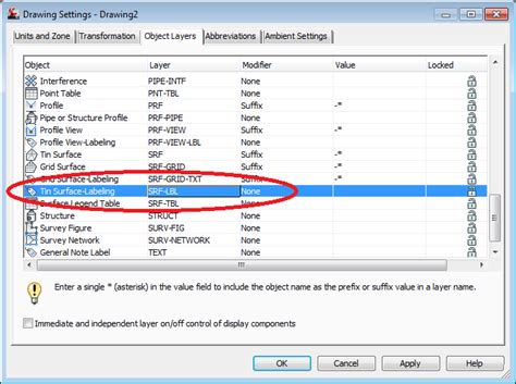 contour labels on layer 0 autodesk community