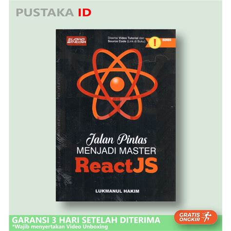 Jual Buku Jalan Pintas Menjadi Master Reactjs Original Shopee Indonesia