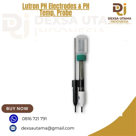 Lutron PH Electrodes PH Temp Probe Dexsa Utama Indonesia
