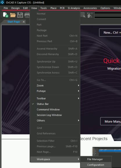 How To Use Workspaces In Orcad X Capture Cis Ema Design Automation