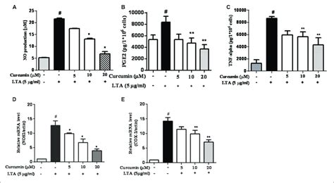 Curcumin Inhibited Neuroinflammatory Mediators Release From