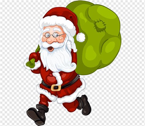 산타 클로스 크리스마스 카드 선물 산타 클로스 휴일 크리스마스 장식 가상의 인물 Png Pngwing