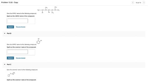 Solved Give The IUPAC Name For The Following Compound Spell Chegg Com