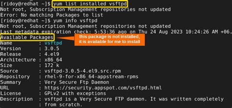 How To Check If Package Is Installed Using Yum 3 Solutions Linuxsimply