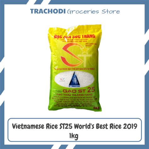 5kg Vietnamese Rice St25 Worlds Best Rice 2019 Lazada Ph