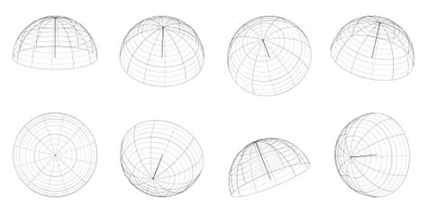 흰색 배경에 다양한 모양의 와이어프레임 기하학적 모양 집합입니다 검은색 선의 기하학적 모양 프로젝트를 위한 다각형 모양 3d 벡터 일러스트 레이 션 한 줄로에 대한 스톡