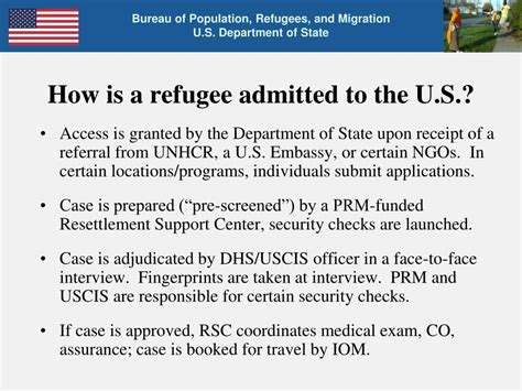Ppt U S Refugee Admissions Powerpoint Presentation Free Download Id 1636360