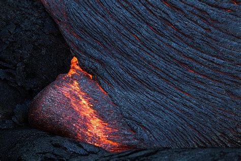 Lava Surface Flow Hot Geothermal Island Photo Background And Picture