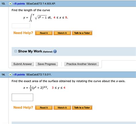 Solved Find The Length Of The Curve Also Please Find The Chegg Com