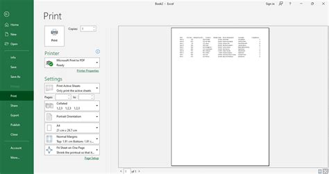 How To Preview A Worksheet Before Printing In Ms Excel Officebeginner