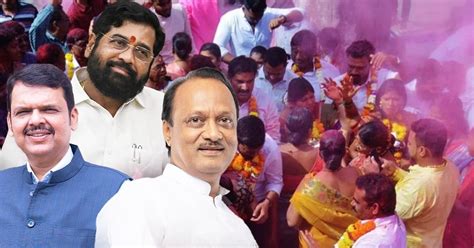 राज्यातील निम्म्या ग्रामपंचायतींचे निकाल हाती भाजपासह महायुतीची जोरदार
