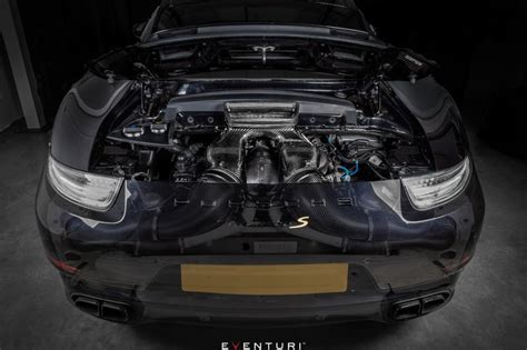 Porsche 991 Turbo Black Carbon Intake
