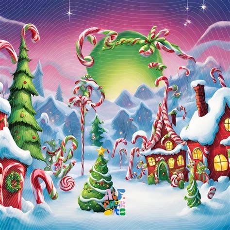 Whoville Candy Canes Etsy