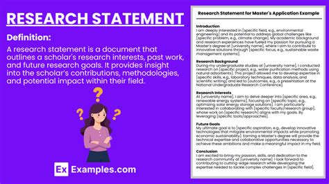 Statement Of Research Interests Examples To Inspire You
