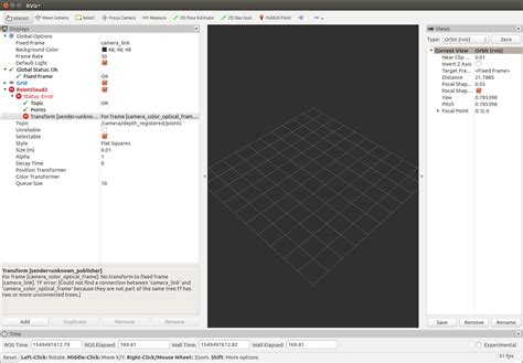 D435i No Pointcloud2 And No Image In Rviz · Issue 595 · Intelrealsenserealsense Ros · Github
