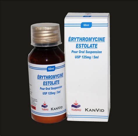 Erythromycin Oral Suspension Mg Ml For Commercial Ml At Bottle In Palghar