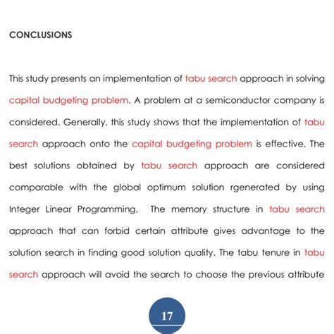 Best Tabu Search Result Vs Global Optimum Result Download Scientific