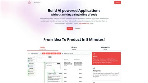 The Forge Ai Create Share And Monetize Ai Apps 💡 Futureen