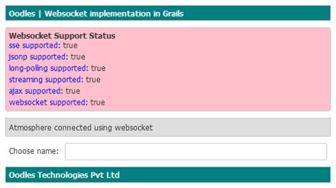 Implementing Reverse Ajax Comet In Grails Using Websocket And Atmosphere Plugin