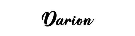 Darion Font Free Download Ttf Otf