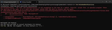 Test WindowsBestPractice Remoting Issue 48 PureStorage OpenConnect