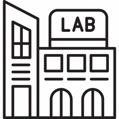 Research Center Building Lab Experiment Science Research Icon Download On Iconfinder