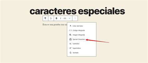 Cómo agregar caracteres especiales en publicaciones de wordpress Aprendiendo WP