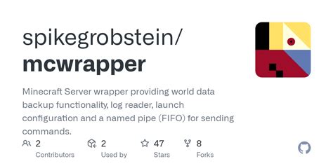 GitHub Spikegrobstein Mcwrapper Minecraft Server Wrapper Providing