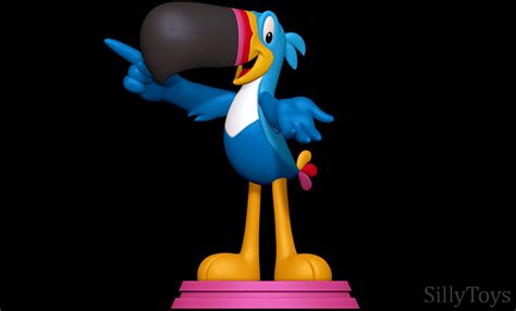 Toucan Sam Froot Loops 3d Print Model Cgtrader