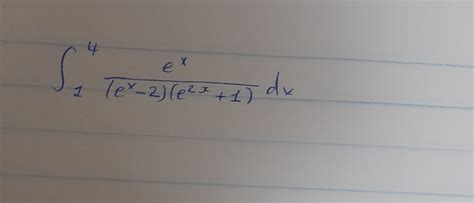 Solved 14 Ex2 E2x 1 Exdx Chegg Com