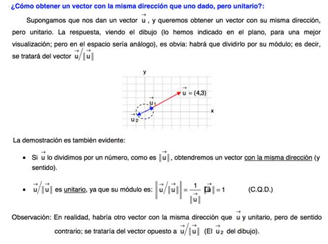 Las Mates De Sandra MÓdulo De Un Vector