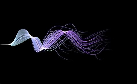 Premium Vector Vector Wave Lines Flowing Dynamic In Colors Isolated On Black Background For
