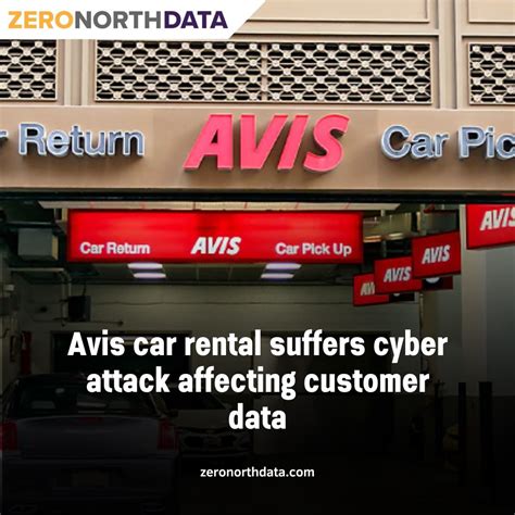 Zero North Data On Linkedin Cybersecurity Databreach Aviscarrental Customersafety Cyberattack…