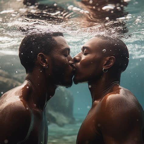 Young Couple Kiss