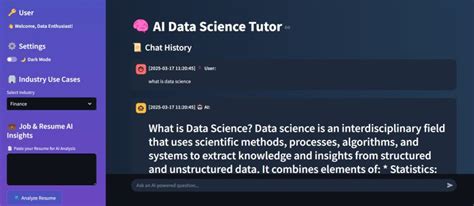 🚀 Built An Ai Powered Data Science Tutor Using Streamlit And Gemini Ai Pradeep Kumar Parida