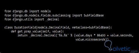 Django Base De Datos Solvetic
