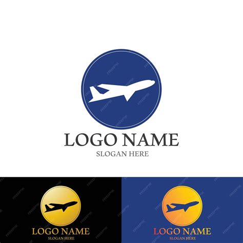 Premium Vector Air Plane Logo And Vector Template
