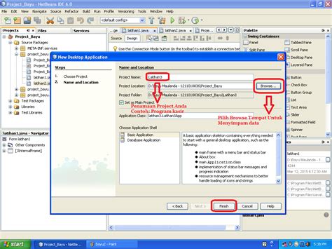 Membuat Program Sederhana Dengan Netbeans ~ Bayu Maulanda