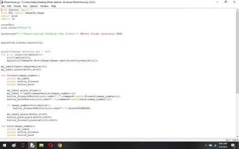 Python Program To Photo Detector And Viewer Gui App Using The Python Tkinter Kashipara