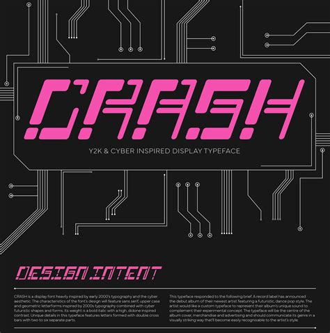 Crash Display Typeface 2682qca On Behance
