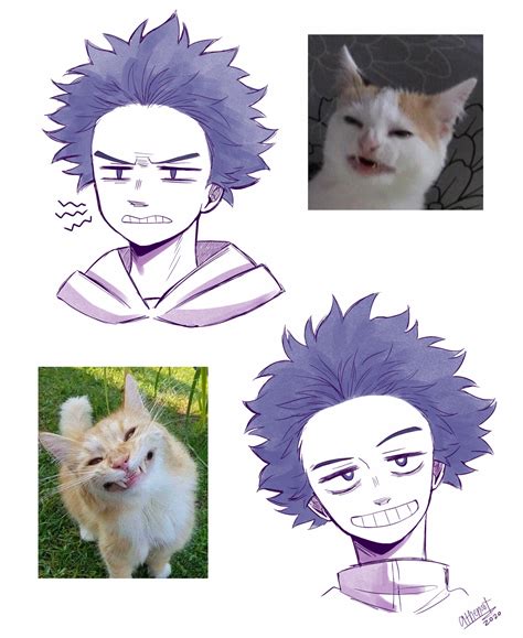 Enjoy The Vibes Created Here Today Shinsou But As Cat Images Bc I Have No Self
