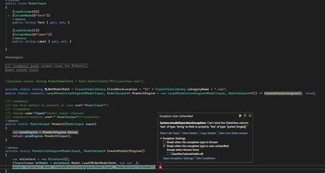 Cant Bind The Idataview Column Text Of Type String To Field Or Property Text Of Type