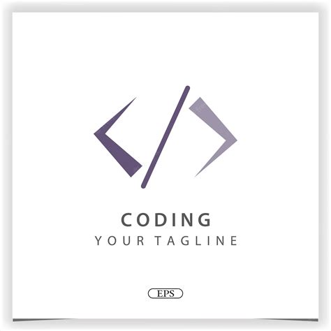 Premium Vector Robot Coding Or Programmer Logo Premium Elegant