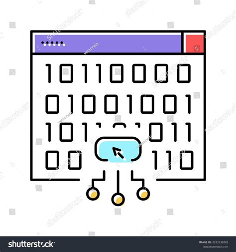 Cross Site Scripting Color Icon Vector Cross Royalty Free Stock