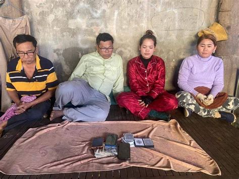 នគរបាលព្រហ្មទណ្ឌឃាត់ជនសង្ស័យលេងបៀ០៤នាក់នៅស្រុកកំពង់សៀម សារព័ត៌មាន នគរវត្ត