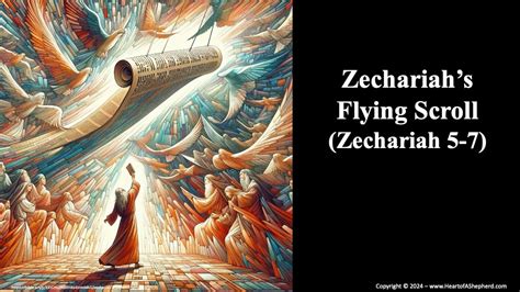 Zechariahs Flying Scroll Zechariah 5 7 From The Heart Of A Shepherd By Pastor Travis D Smith