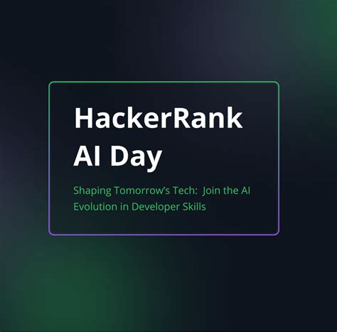 Hackerrank Blog Insights On Tech Skills Hiring And Ai